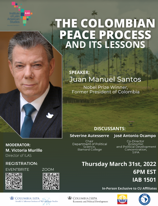 The Colombian Peace Process and its Lessons | Institute of Latin ...